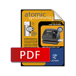 Lathem Time Clock Product Brochures: FaceIN & PC600