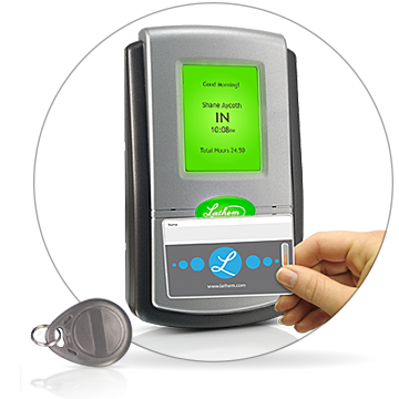 Badge Time Clocks PC600, PC700 – Lathem