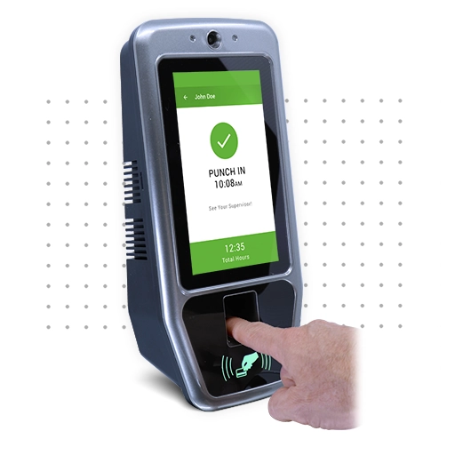 Fingerprint Time Clock System & Badge Reader | Lathem