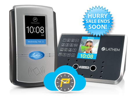 Free PayClock Online and Big Sale Time Clocks