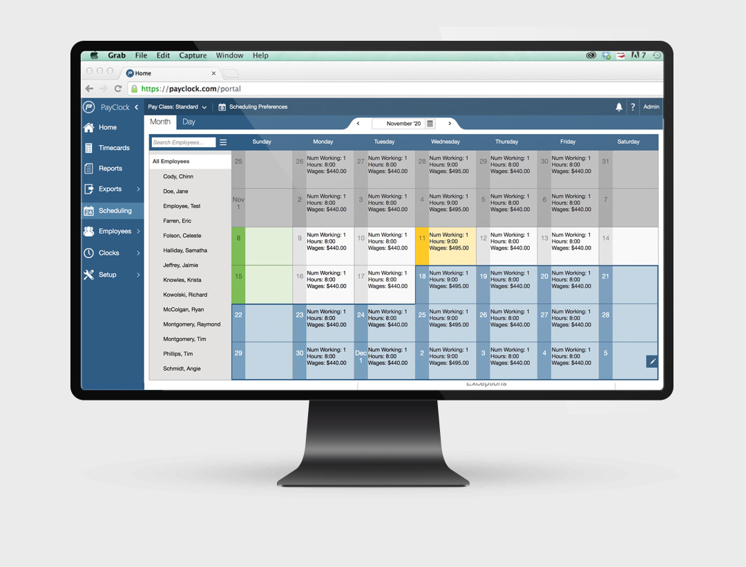 PayClock Employee Time Clock System Get A Quote