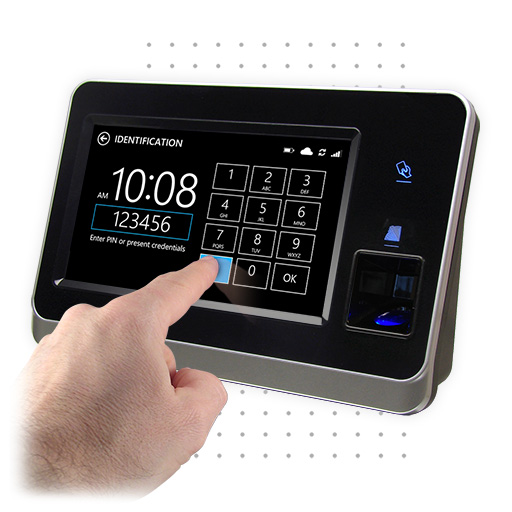 Fingerprint Time Clock System & Badge Reader | Lathem