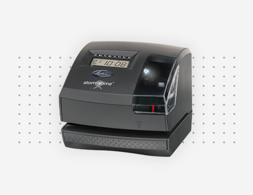 Lathem 1600E Atomic Time Clock with Tru-Align